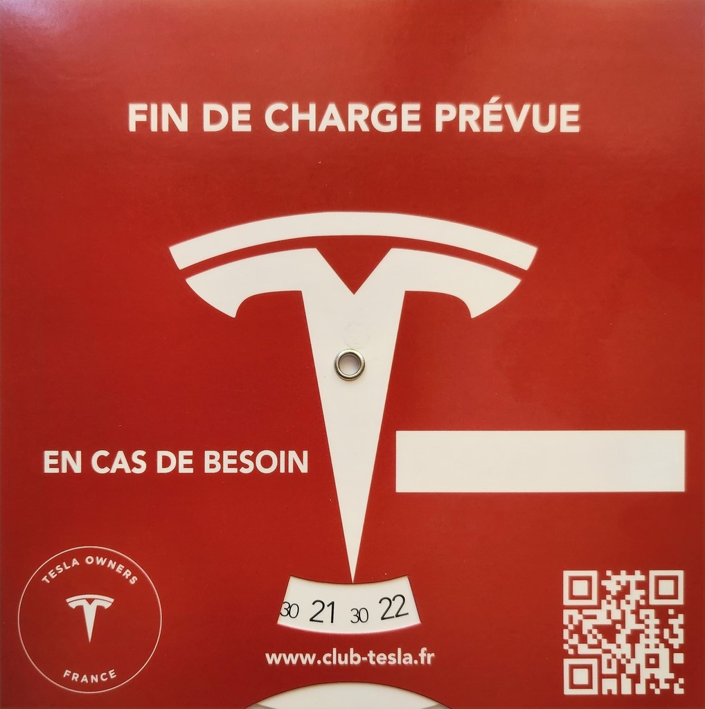Disque de stationnement Disque de stationnement